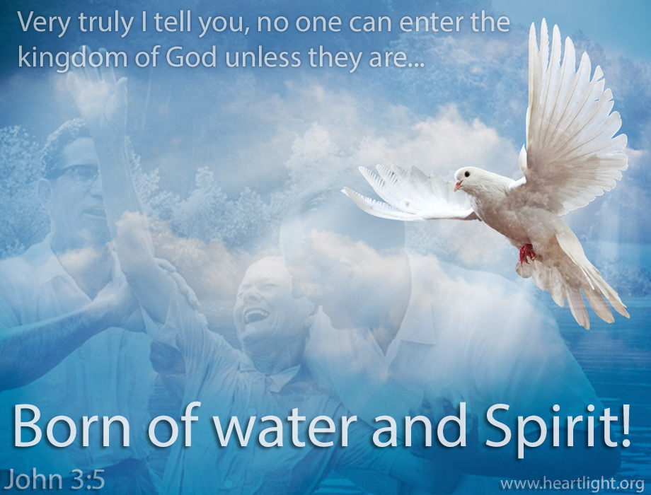 John 3 5 Illustrated Celebrate The New Birth Heartlight Gallery
