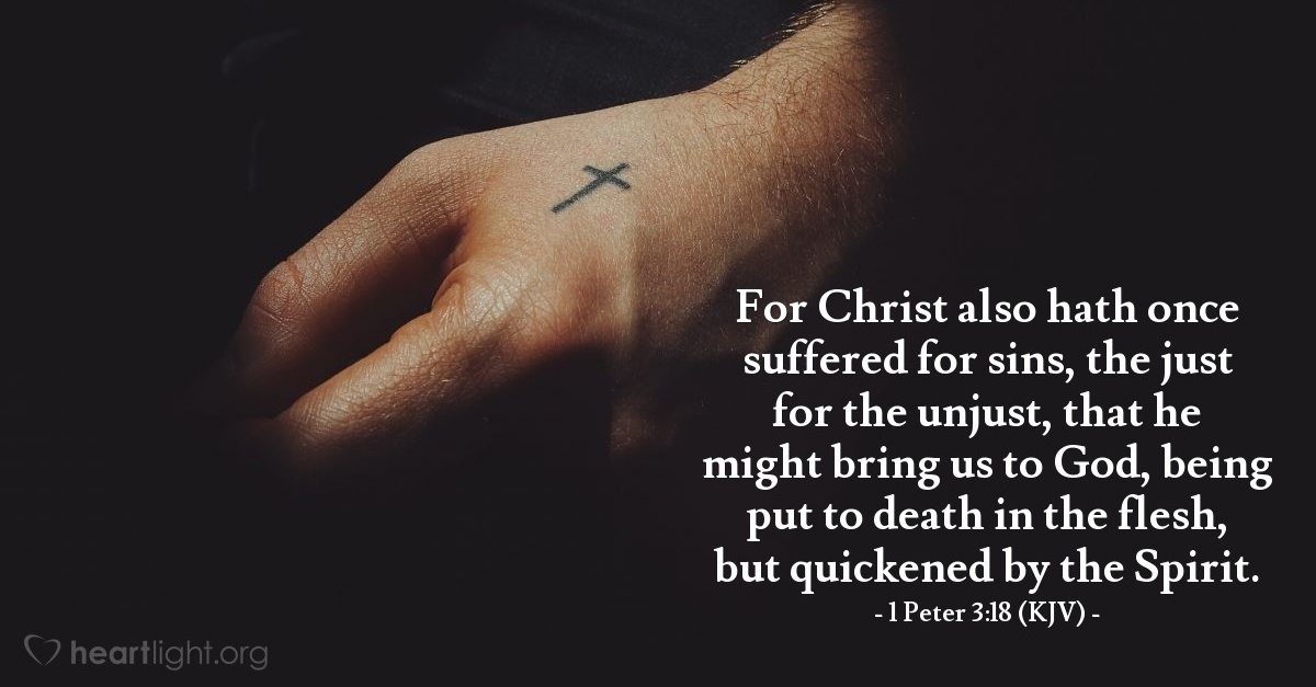 1 Peter 3 18 KJV Today s Verse For Monday September 28 2015 1-peter-3-18-kjv-today-s-verse-for-monday-september-28-2015