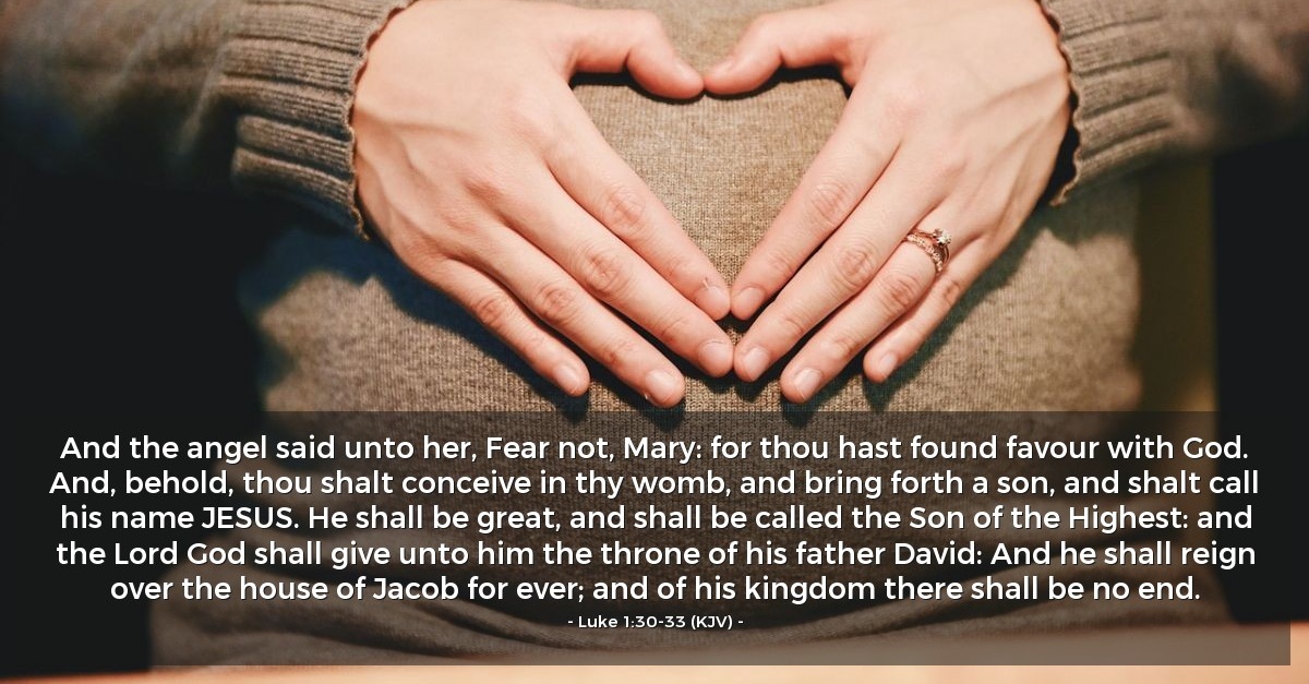 Luke 1 30 33 KJV Today s Verse For Monday December 15 2014 luke-1-30-33-kjv-today-s-verse-for-monday-december-15-2014
