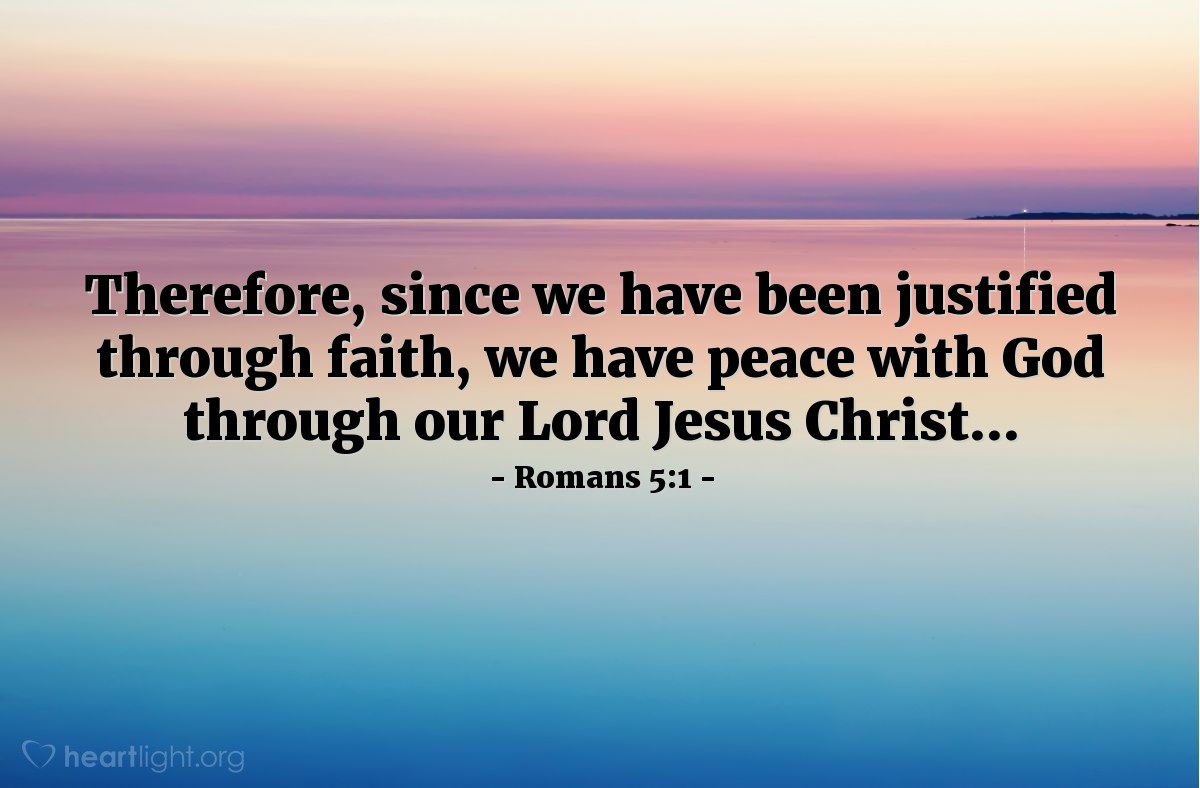 Romans 5 1 Verse Of The Day For 05 01 2016