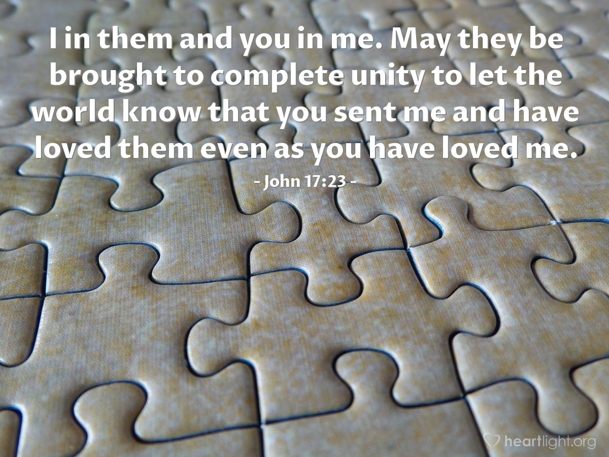 Today s Verse John 17 23 KJV Emmanuel Baptist Church