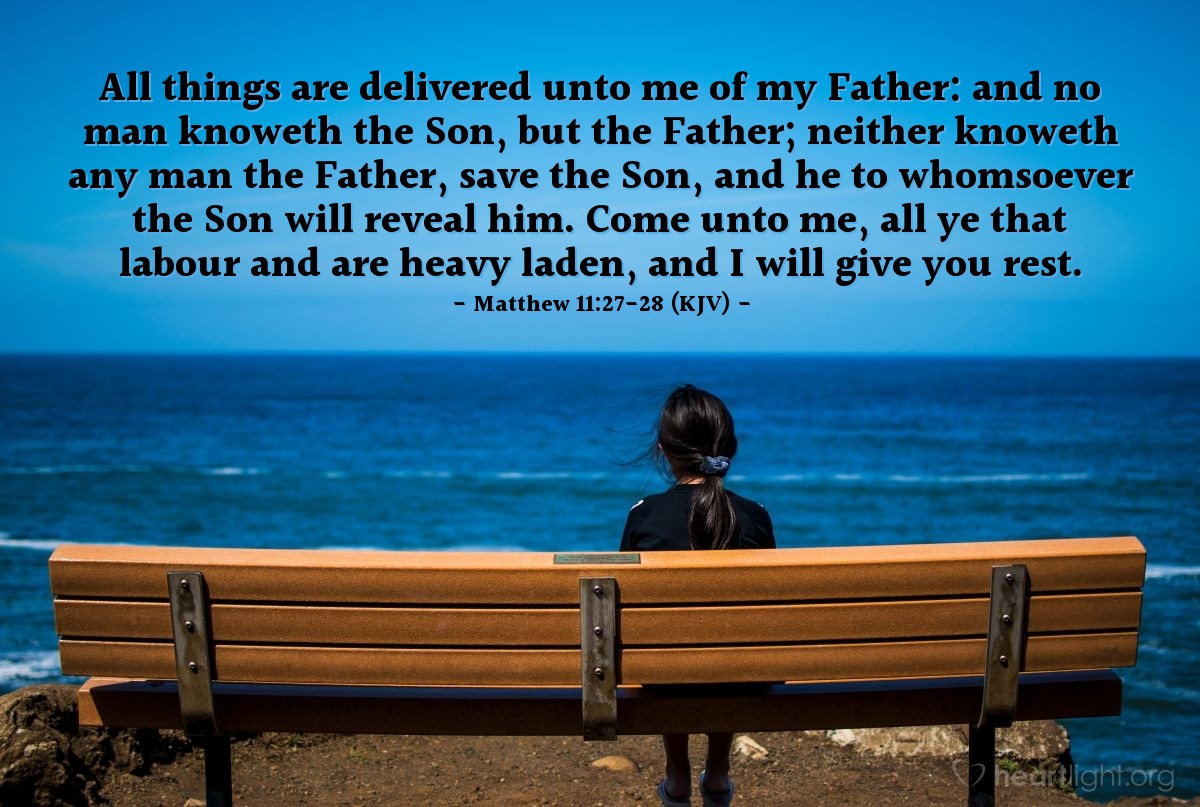 Today s Verse Matthew 11 27 28 KJV Emmanuel Baptist Church