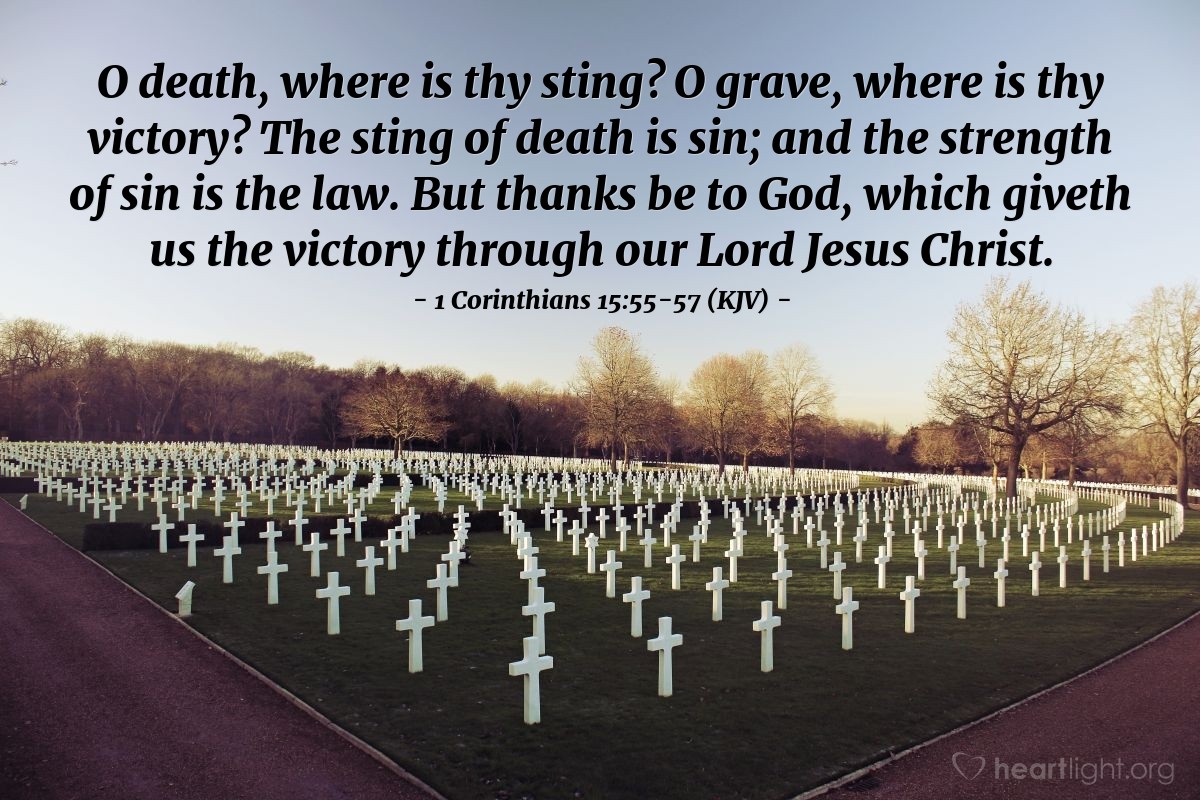 1 Corinthians 15 55 57 KJV Today s Verse For Tuesday April 20 2010 1 Corinthians 15 55 57 KJV Today s Verse For Tuesday April 20 2010