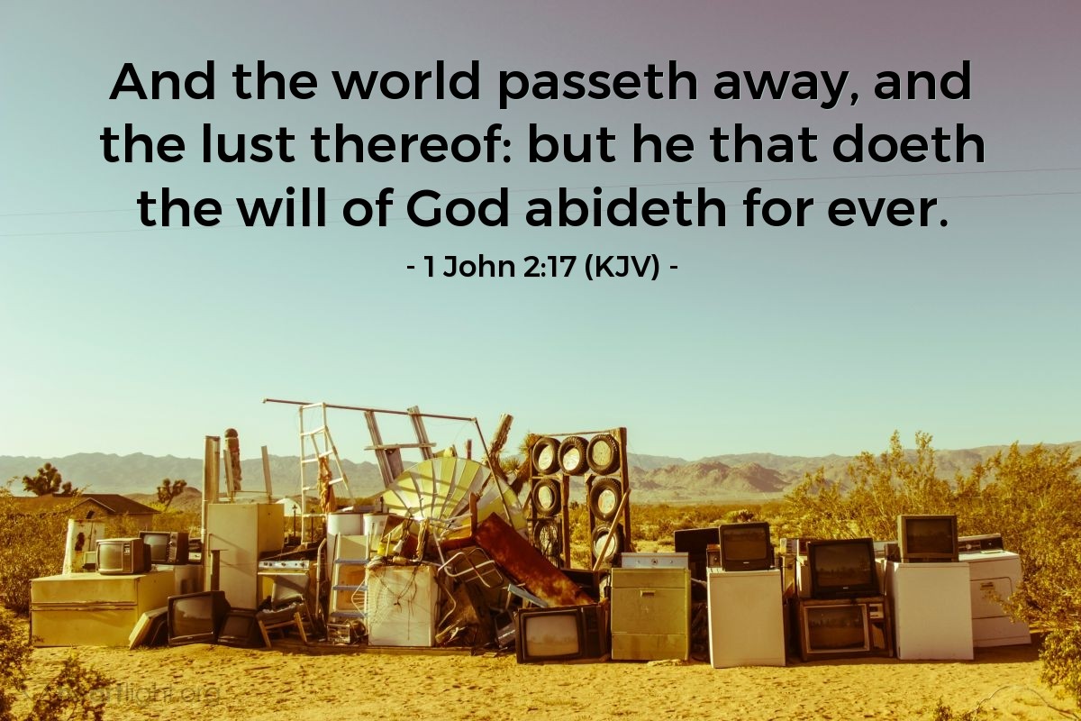 1 John 2 17 KJV Today s Verse For Tuesday October 27 2015