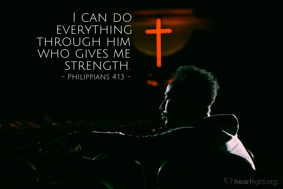 Philippians 4 13 Verse Of The Day For 01 16 2015