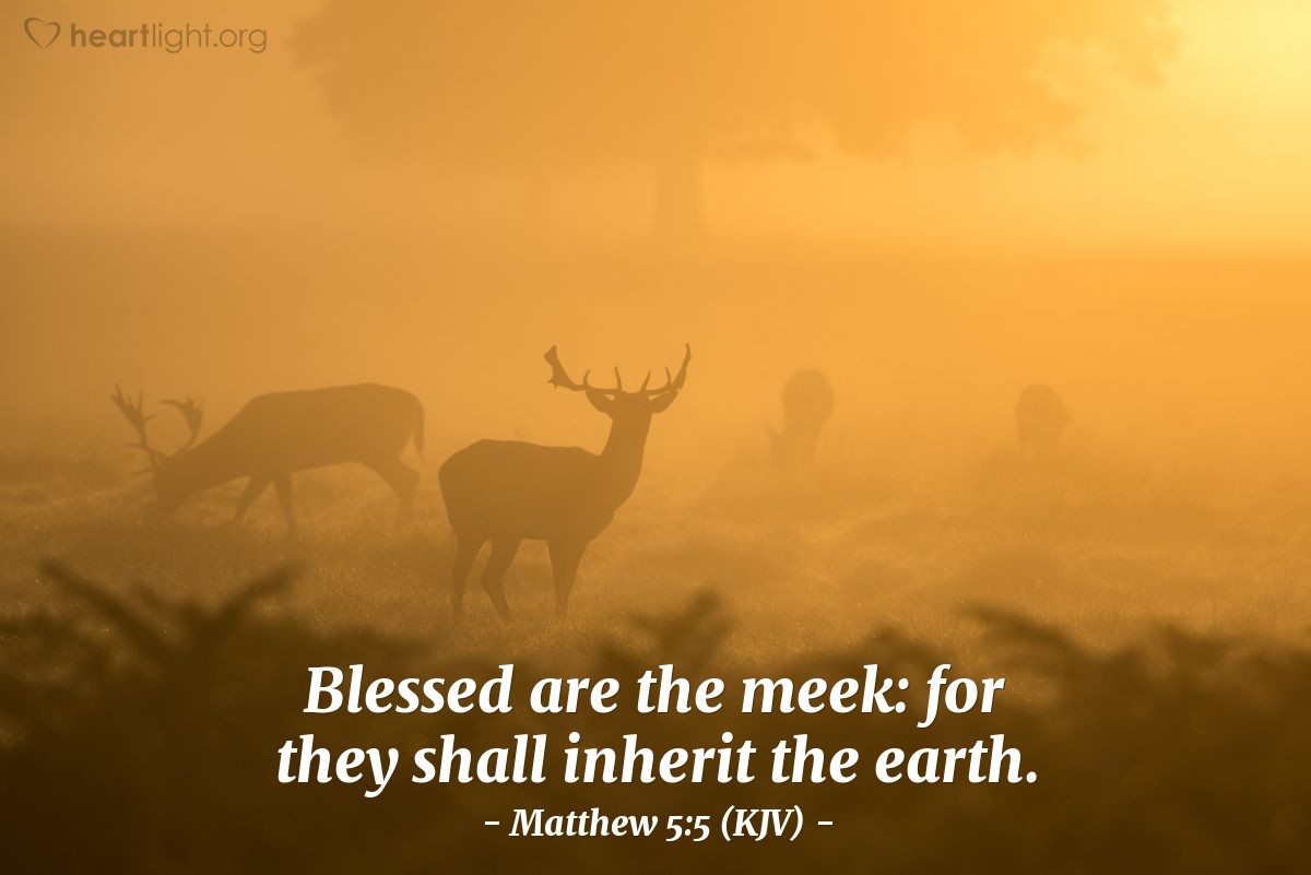 Matthew 5 5 KJV Daily Wisdom For Monday October 30 2017