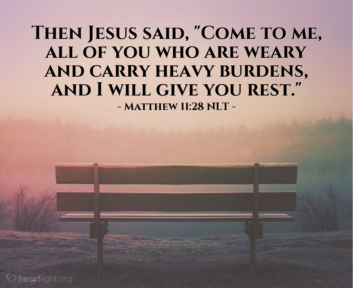  Come To Me Matthew 11 28 What Jesus Did 